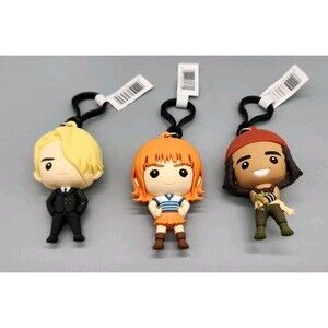 Monogram | Other | One Piece Netflix Figural Bag Clip 3 In Nami Usopp ...